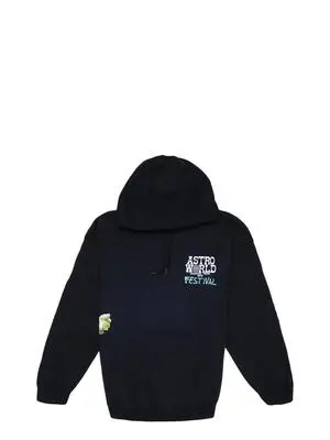 TRAVIS SCOTT Festival Airbrush Hoodie - Black