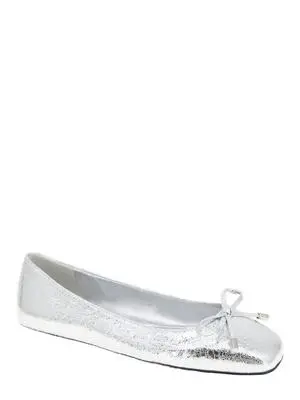 Bcbgmaxazria BCBG Hartly Ballet Flat Silver