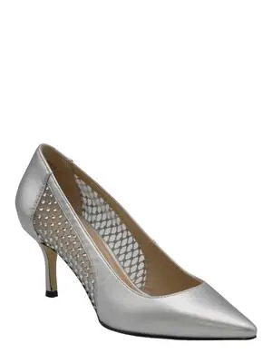 Charles By Charles David Alanna Embellished Pumps - Chrome