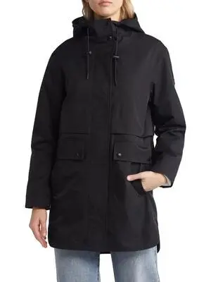 Sam Edelman Hooded Jacket - Black