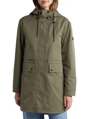 Sam Edelman Hooded Jacket - Loden