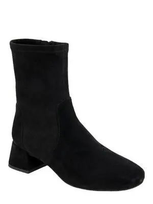 Gentle Souls By Kenneth Cole Elbert Suede Bootie - Black Suede