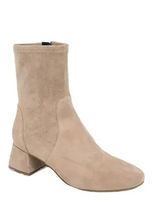 Gentle Souls By Kenneth Cole Elbert Suede Bootie - Mushroom Suede