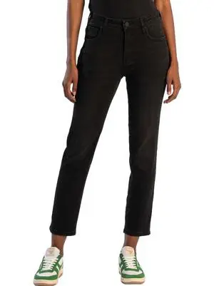 Kut From The Kloth Rachael High-waist Crop Mom Jeans - Uplifting