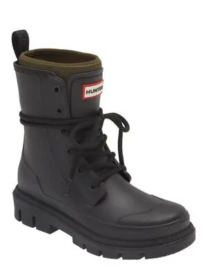 Hunter Hunter Diana Waterproof Rain Boots Black/olive