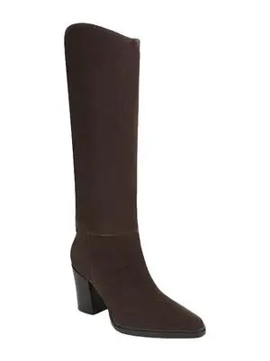 Franco Sarto Jasmine Knee High Boots - Umber Brown