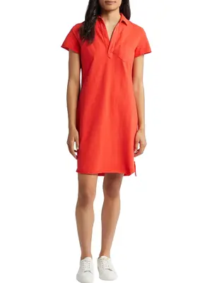 Frank & Eileen Lauren Cotton Polo Dress Flash