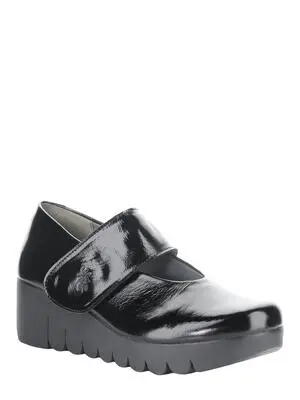 Fly London Vari Platform Wedge Pumps - Black