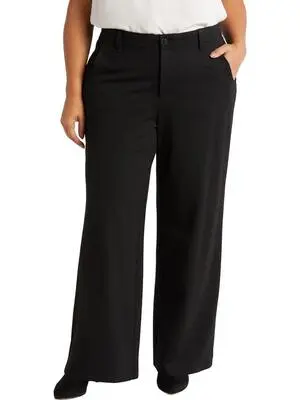 Wit & Wisdom Skyrise Wide Leg Pants - Black