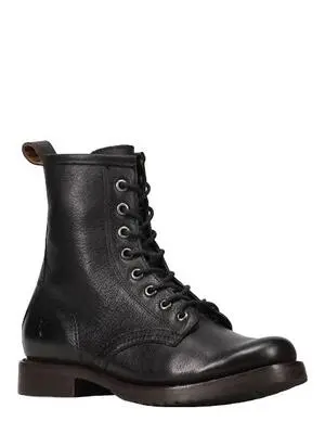 Frye Veronica Flex Combat Boot - Black - Cubana