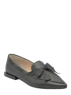 CHARLES DAVID Izzi Pointed Toe Flat - Black