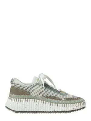 Chloé Low Top Sneakers Kaki