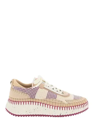 Chloé Low Top Sneakers Violet