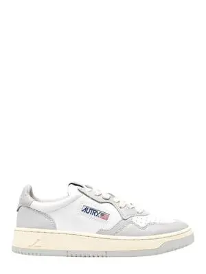 AUTRY Autry Medalist Leather Low Sneakers White/grey
