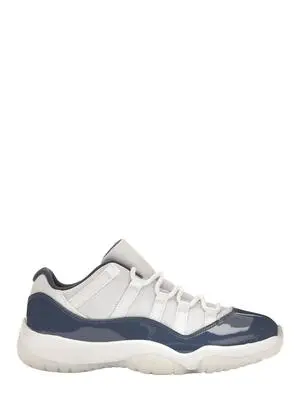 JORDAN Retro Low - White/midnight Navy/diffused Blue