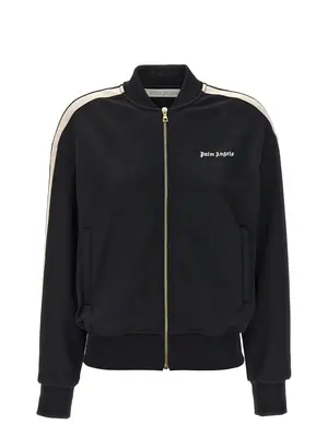 Palm Angels Classic Track Sweatshirt White/black
