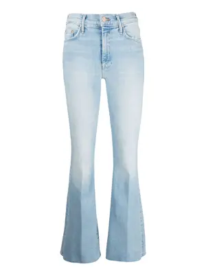 MOTHER The Weekender Fray Jeans - Clear Blue