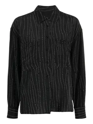 IRO PARIS Zefiro Studded Shirt - Black