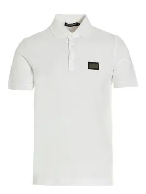 Dolce & Gabbana Polo 'dg Essential - White