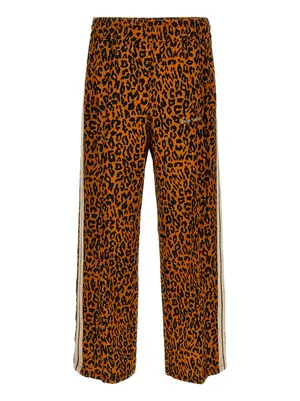 Palm Angels Cheetah Track' Joggers - Multicolor