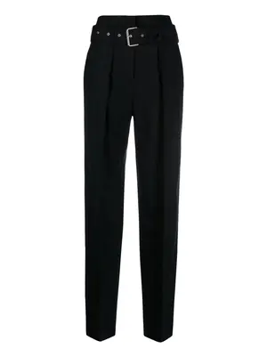 IRO PARIS Benet High-waisted Trousers - Black