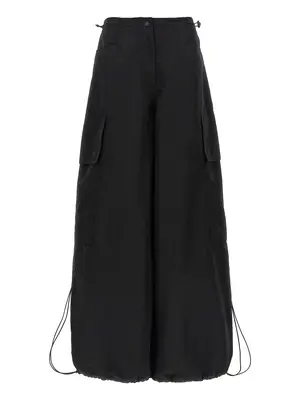 Palm Angels Parachute Pants - Black