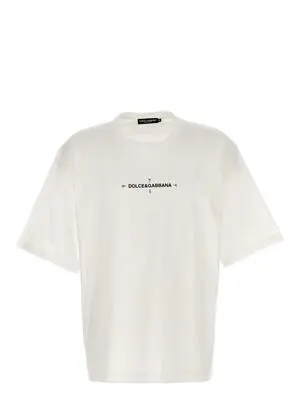 Dolce & Gabbana Printed T Shirt - White