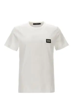 Dolce & Gabbana T Shirt 'dg Essential - White
