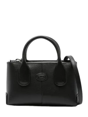 TOD'S Di Bag Mini Leather Handbag - Black