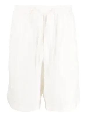 Emporio Armani Linen Bermuda Shorts - White