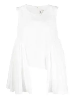 Comme Des Garçons Asymmetric Tank Top - White