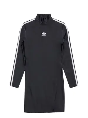 ADIDAS X BALENCIAGA Logo Sports Mini Dress - Black