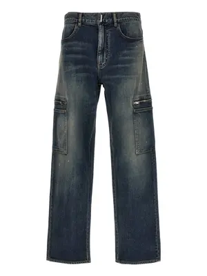 Givenchy Cargo Jeans - Blue