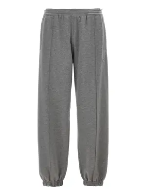 Givenchy Metallic Logo Joggers - Gray