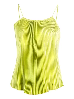 L'IDEE WOMAN L'idee Deep Neckline Top - Green