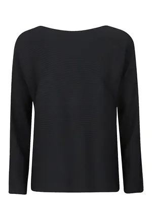 LIVIANA CONTI Liviana Conti Ribbed Viscose Sweater
