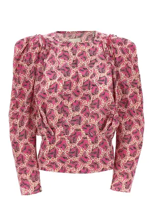 ISABEL MARANT Isabel Marant Zagra Printed Blouse