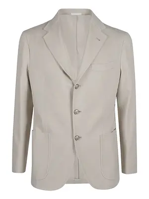 SARTORIO Sartorio Single-Breasted Wool Jacket