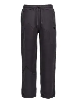 OBJECTS IV LIFE Thought Bubble Panelled' Joggers - Gray