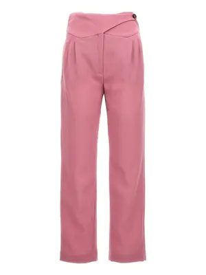 BLAZÉ MILANO Cool & Easy' Trousers - Pink