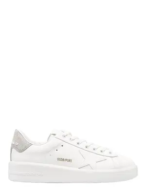 GOLDEN GOOSE Purestar Leather Sneakers - White