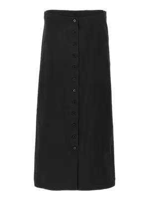 LOULOU STUDIO Atri' Skirt - Black