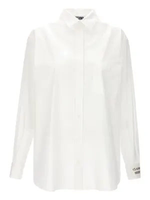 Moschino Poplin Shirt - White