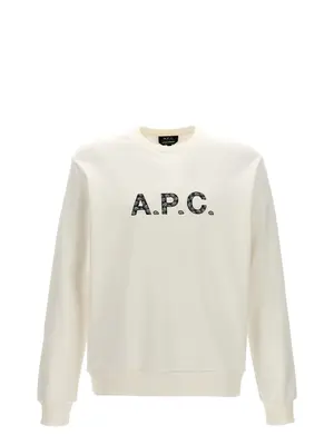 A.p.c. Timothy' Sweatshirt - White/black