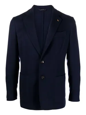 COLOMBO COLOMBO Wool Single-Breasted Blazer