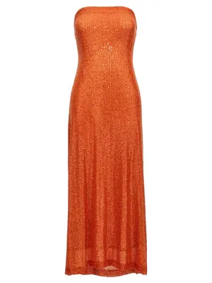 LE TWINS Gina' Dress - Orange