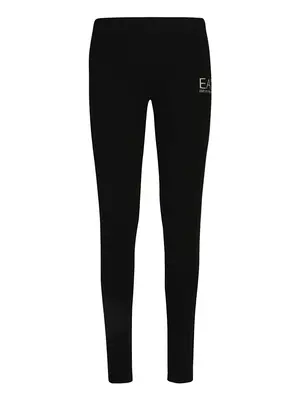EA7 Cotton Leggings - Black