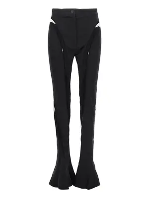 MUGLER Illusion Pants - Black