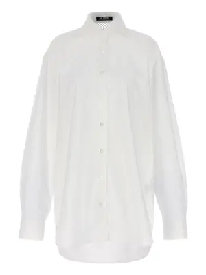 Raf Simons Mesh Insert Shirt - White
