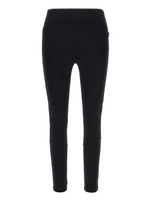 NOT AFTER TEN Tulle Insert Leggings - Black